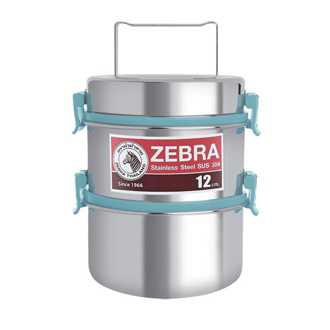 Zebra Thailand Smart Lock II 12cm X 2 Tiers Food Carrier | Lazada