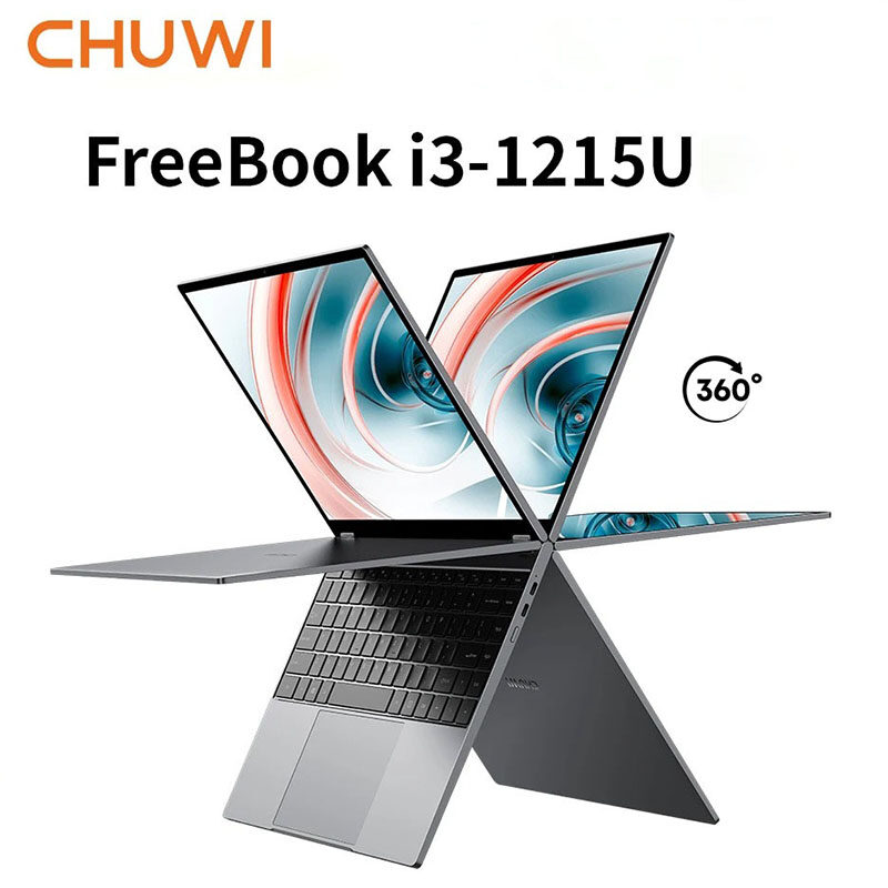 CHUWI laptop official store FreeBook Laptop Tablet 2 in 1 Intel i3 ...