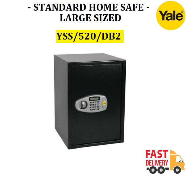 Yale Safe Box Large YSS/520/DB2 Home Safety Box Peti Keselamatan Rumah ...