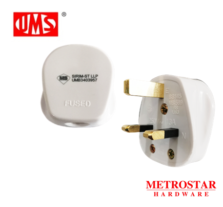 UMS 13A Plug Top White | Lazada