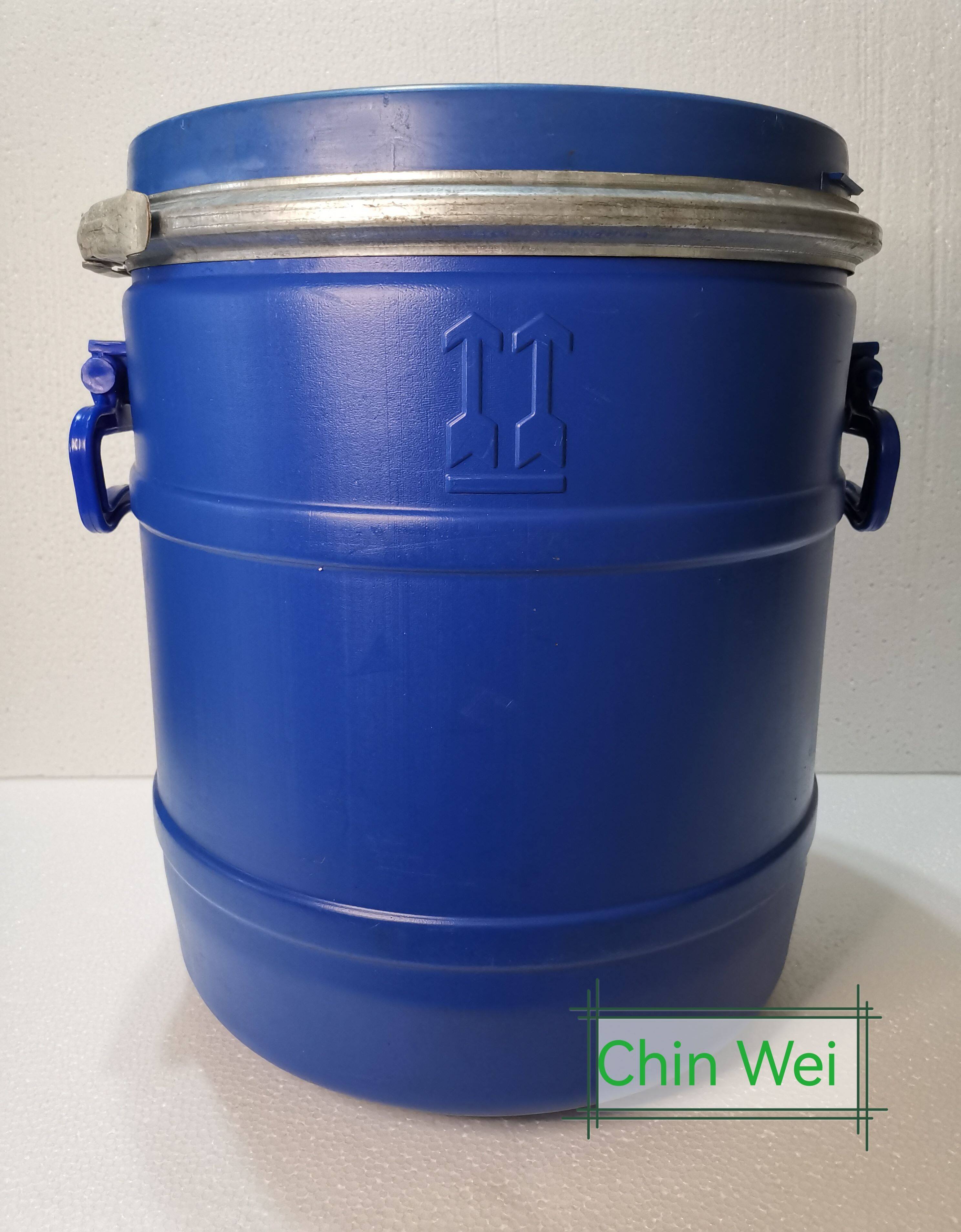 30Liter Tong Biru Plastic/Tong Air Bertangkai /Blue Drum Plastic | Lazada