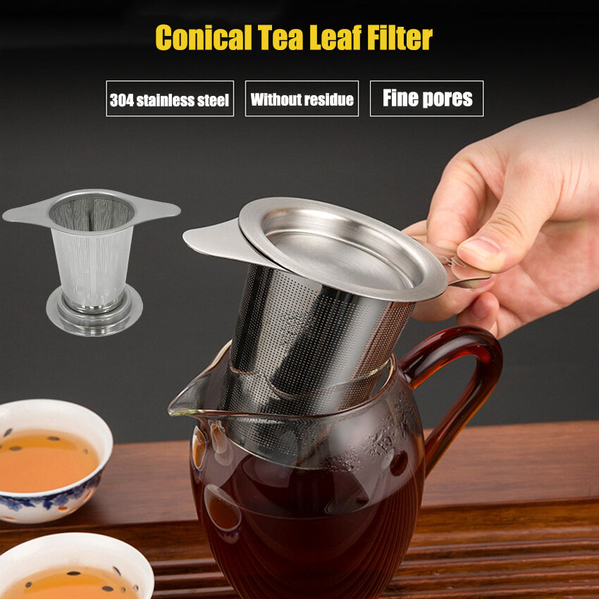 Metal Tea Leak Filter Tea Infuser Stainless Steel Tea Leaf Spice ...
