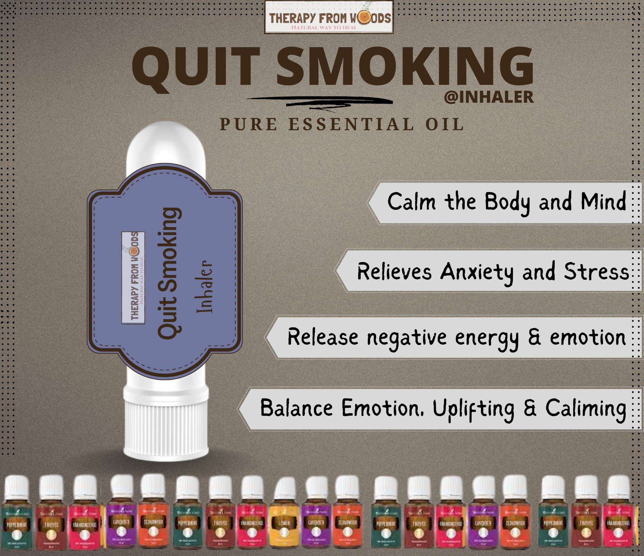 Quit Smoking - Aromatherapy Inhaler / 100% Pure and Quality Essential ...