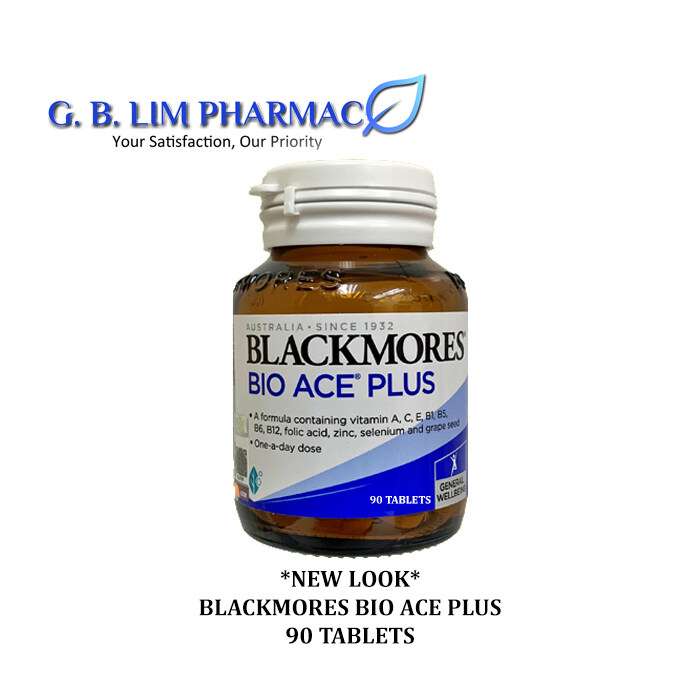 BLACKMORES BIO ACE PLUS 90 TABLETS ONE BOTTLE (EXP:1-MAY-2026 ) | Lazada