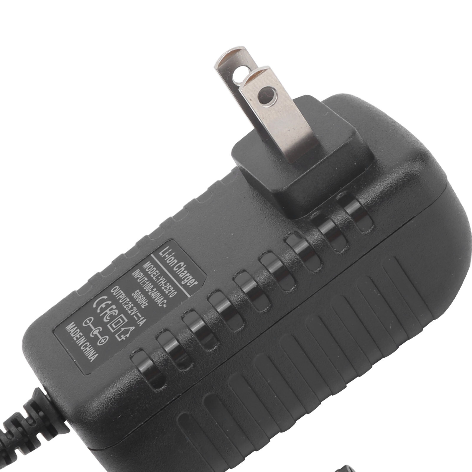 25.2V Power Supply Adapter Charger for Li‑ion Lithium Battery with ...