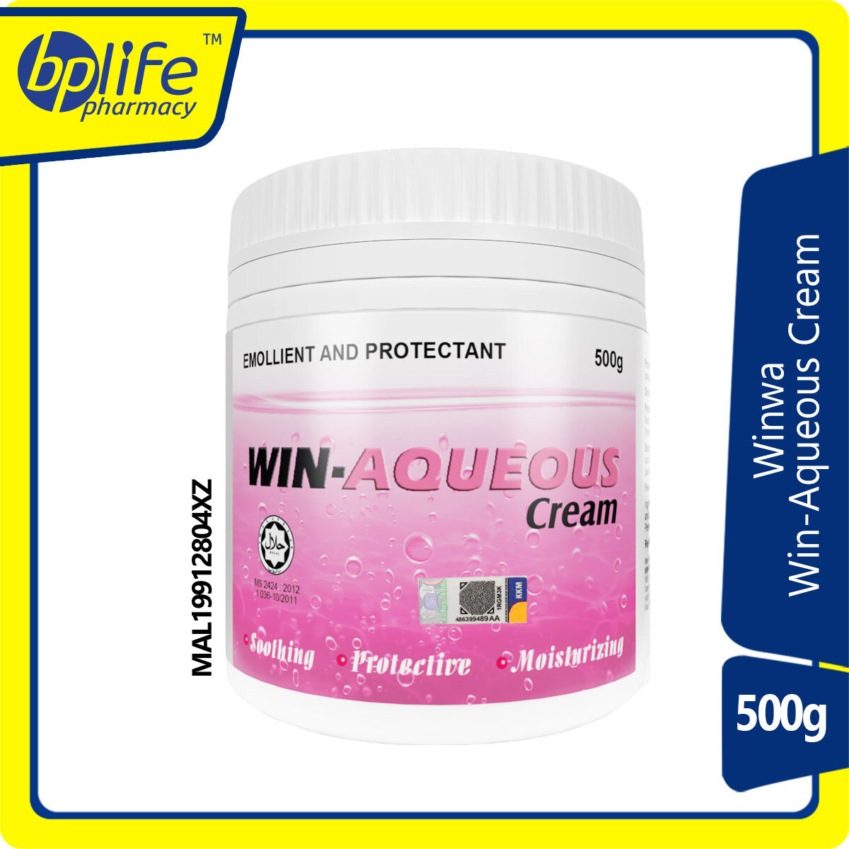 Winwa Win-Aqueous Cream 500g | Lazada