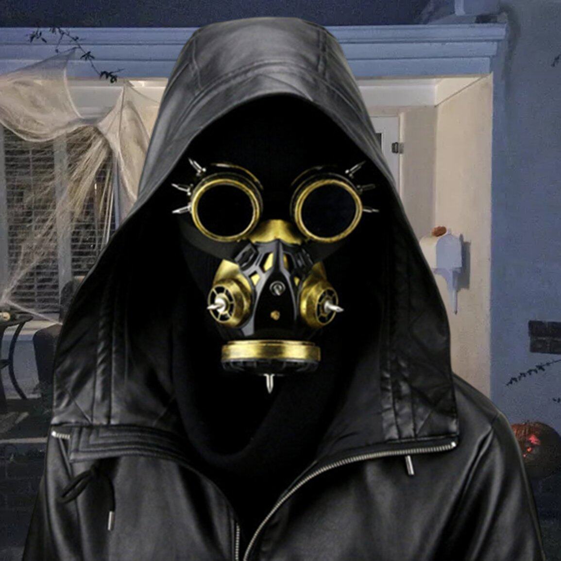 Best Sales Home Party Costume Play Props Easter Steampunk Gas Facemask ...