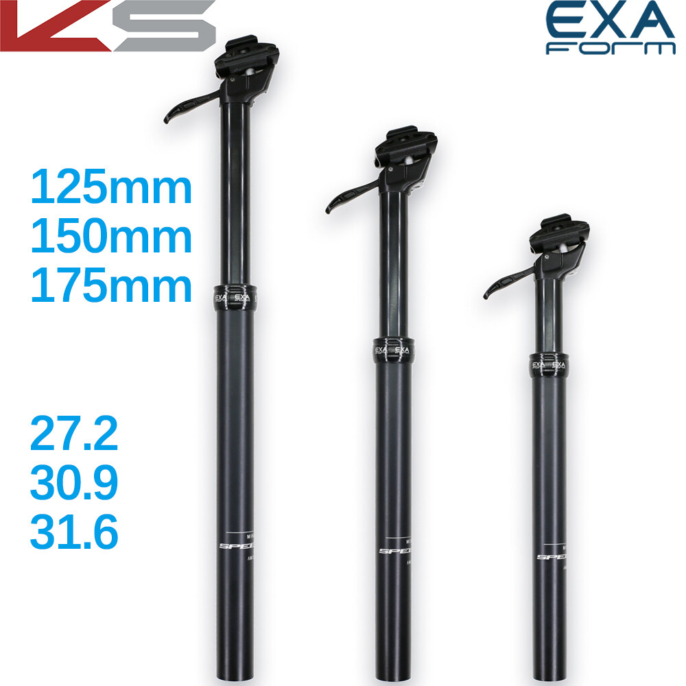 Kindshock Dropper Seatpost ปรับความสูงได้125 150มม. Travel Exa Speed Up ...