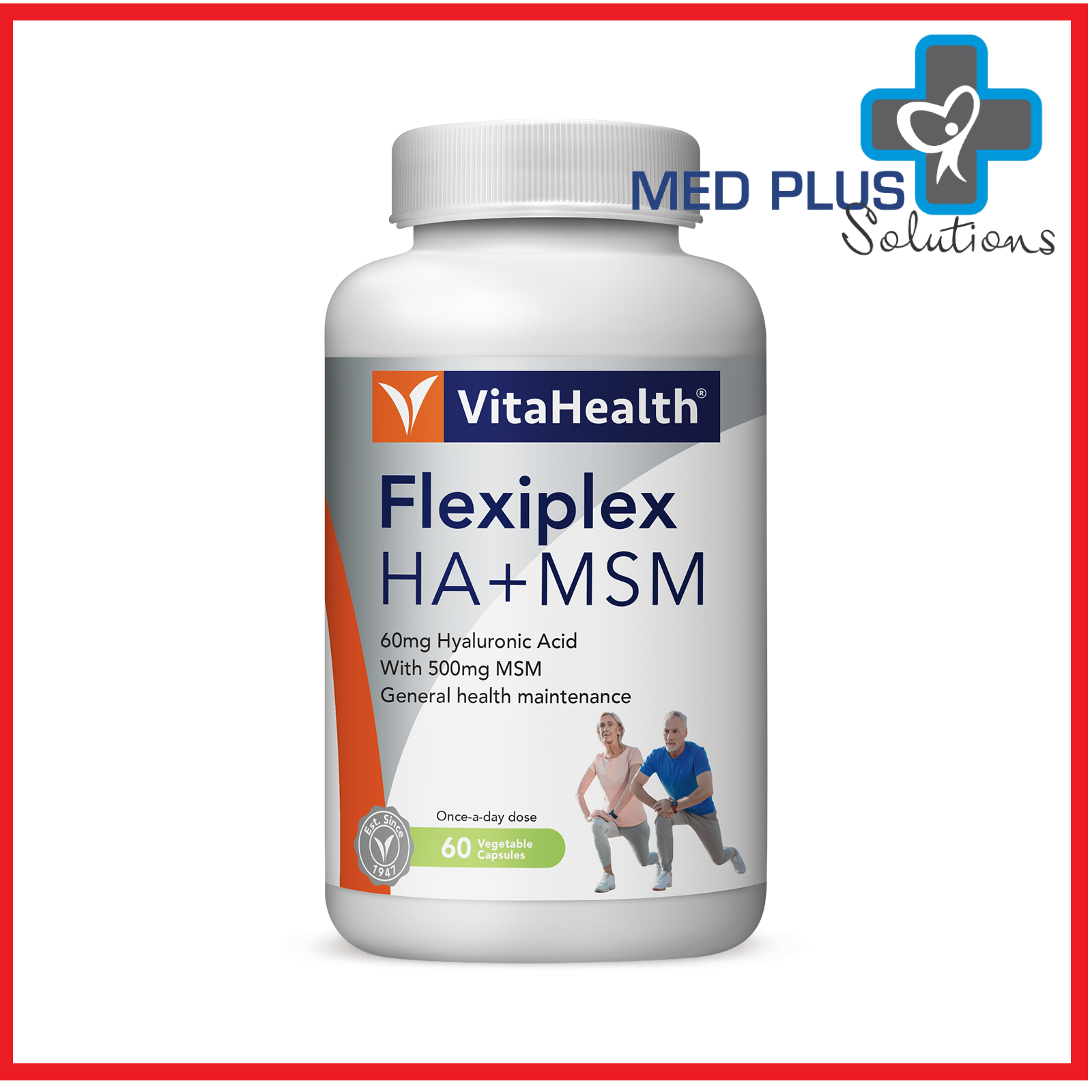 VitaHealth Flexiplex HA+MSM Vegetable Capsules (Exp: 4/2024) | Lazada