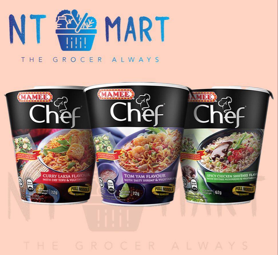 Mamee Chef Cup 62g / 72g / 84g | Lazada