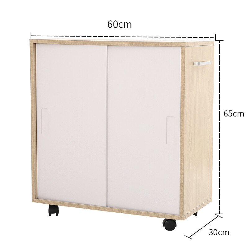 under-Desk Bookcase Bookshelf Storage Rack Storage Cabinet Movable Pull ...