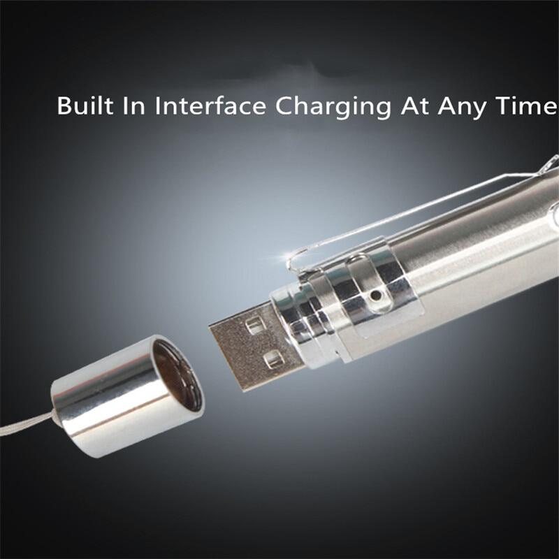 การเปลี่ยนแปลงใหม่เลเซอร์ของเล่นแมวแท่ง USB แบบชาร์จไฟได้ของเล่นแมวแบบ ...
