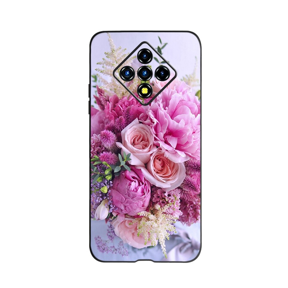 สำหรับ Infinix Zero 8 Zero 8i ซิลิโคนน่ารักรูปแบบโทรศัพท์สำหรับ Infinix ...