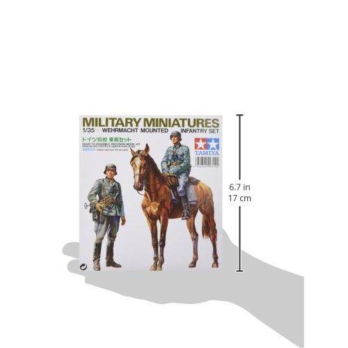 Tamiya 1/35 Military Miniature Series No.53 German Army Officer Riding ...