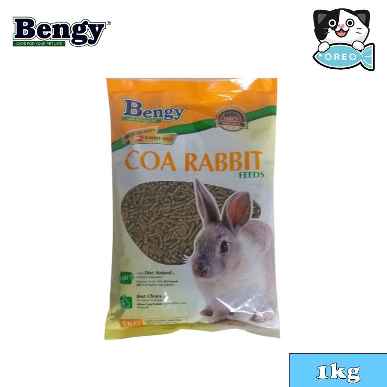 Bengy COA Rabbit Food - 1kg / Makanan Arnab Pellet [OREO MEOW PET SHOP ...
