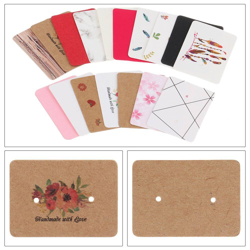 ORAL DEPLORABIE66IE6 100ชิ้น/ล็อตบรรจุภัณฑ์คราฟท์ Beading Self- Sealing ...