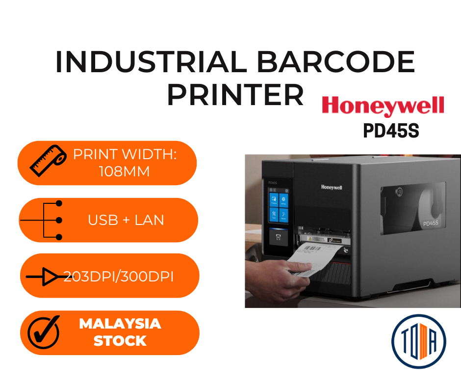 Honeywell PD45S Industrial Barcode Label Printer | Lazada