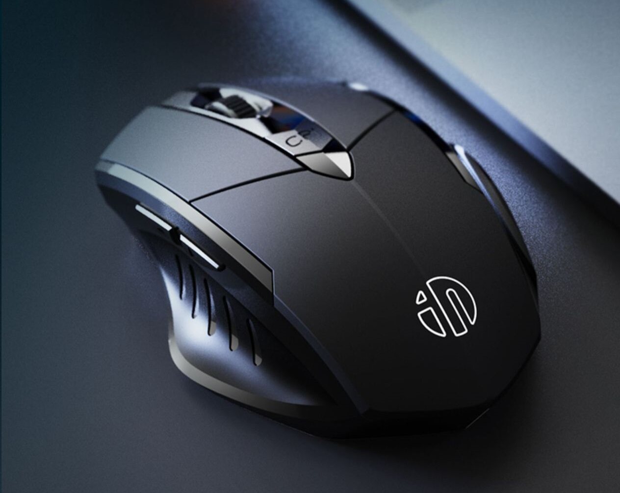 Inphic Rechargeable Wireless 2.4GHz Bluetooth 4.0 and 5.0 Silent Gaming ...