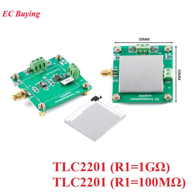 TLC2201 TIA Transimpedance Amplifier Board Weak Current Measurement ...