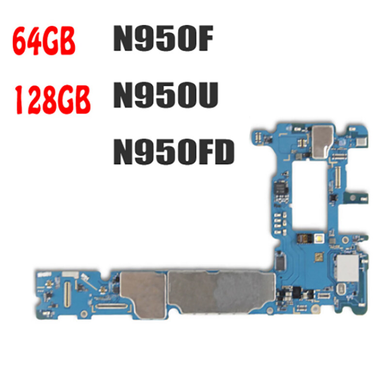 128GB Original Unlocked Mainboards For Samsung Galaxy Note 8 N950F ...