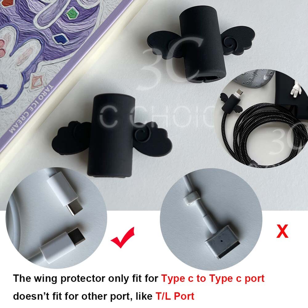 นักบินอวกาศ DIY MaxBook Charger ซิลิโคนสาย Winder Type C To Type C ...