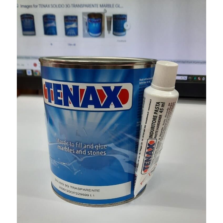 TENAX SOLIDO 3G TRANSPARENT MARBLE GLUE 1LIT W/HARDENER | Lazada
