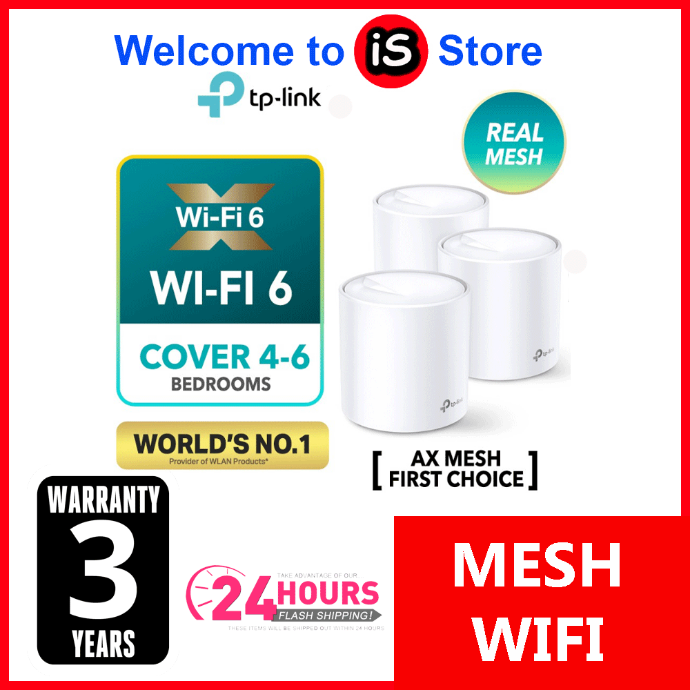 TP-Link Deco X20 AX1800 Whole Home Wifi 6 Mesh Wi-Fi System AP or ...