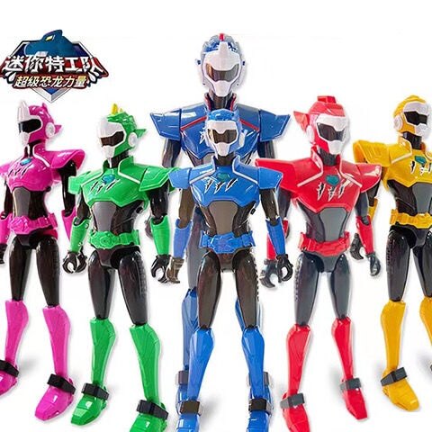 มินิฟิกเกอร์8ชิ้น MINIFORCE X,โมเดลโวลต์เรย์ LUCY SAMMY MAX JACKY LEO ...