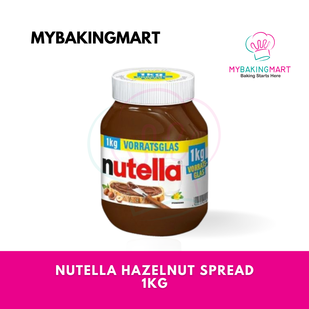 Mybakingmart | Nutella Hazelnut Spread 1kg - EXP : JUNE 2023 | Lazada