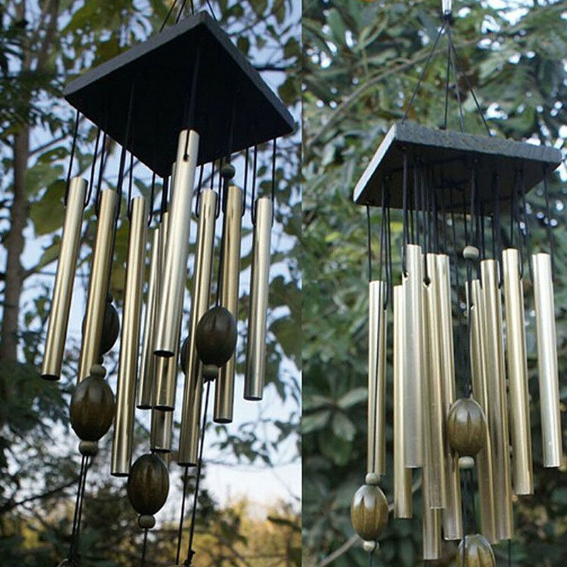 Large Wind Chimes Bells Copper Tubes Outdoor Yard Garden Home Decor ...
