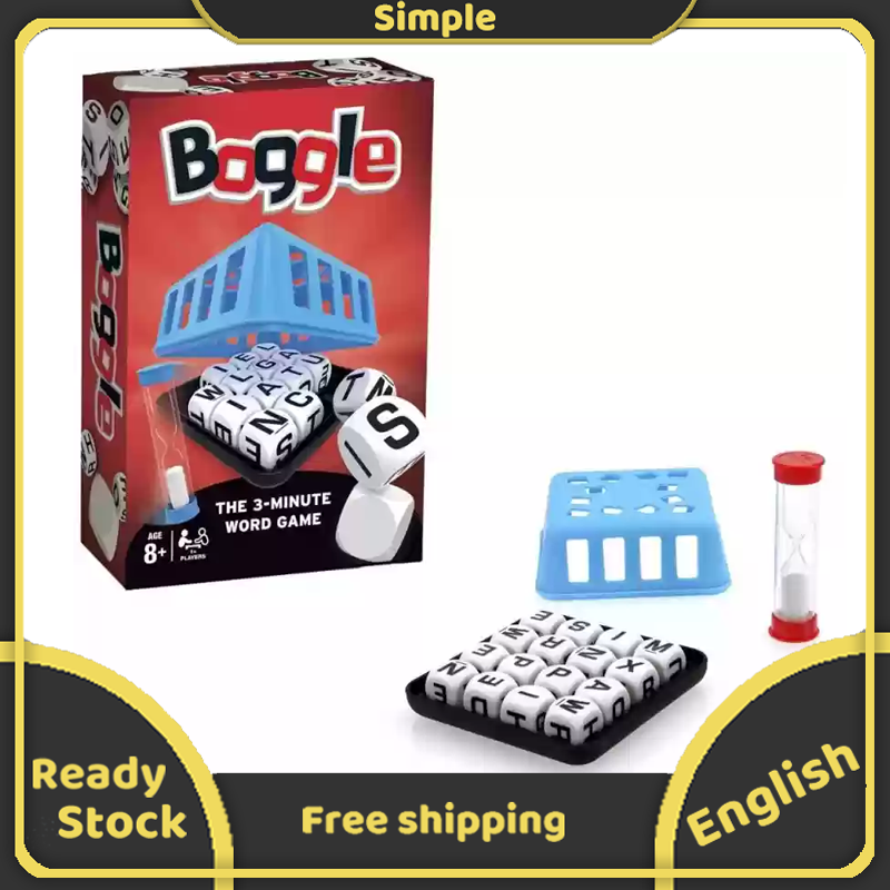 Boggle Board Game Family Party Game Kid Toy Gift | Lazada