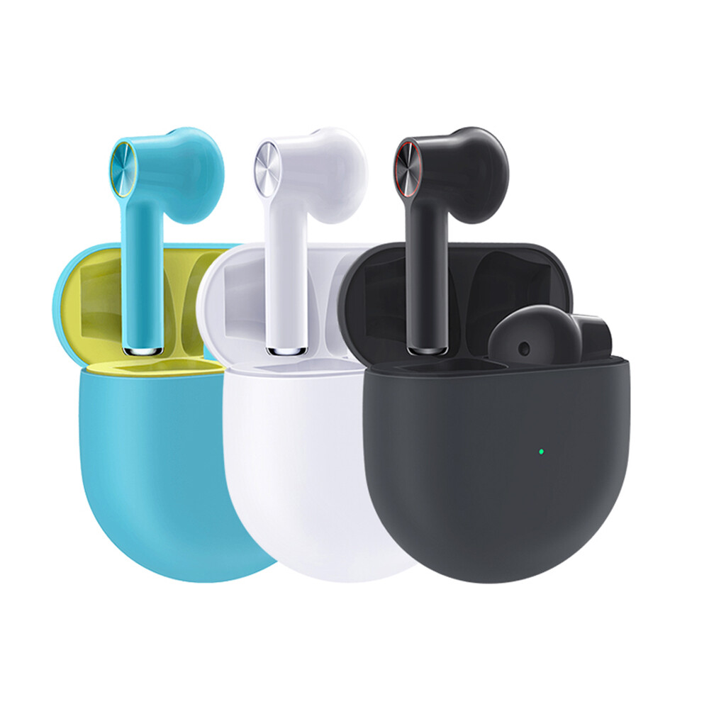 OnePlus Buds TWSไร้สายBT 5.0หูฟังIPX4กันน้ำ3Micกับแท่นชาร์จสิ่งแวดล้อม ...