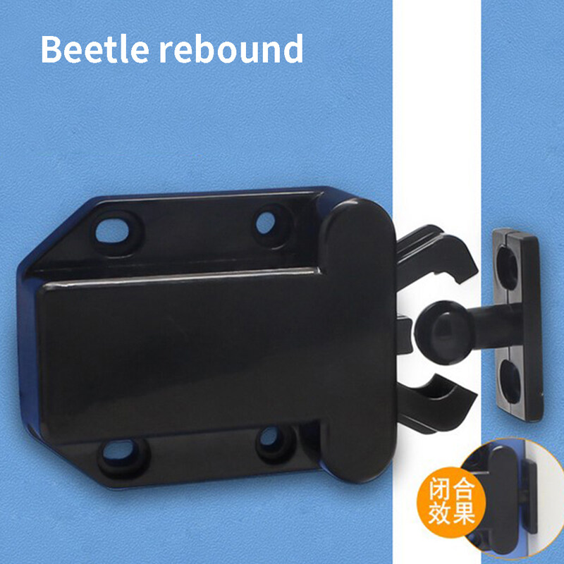 Warm Light 4/6 Push To Open Door Catch Kitchen Cabinet Touch Latch ...