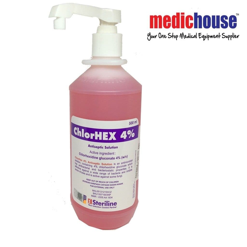 Chlorhexidine Gluconate 4% 500ml antiseptic | Lazada