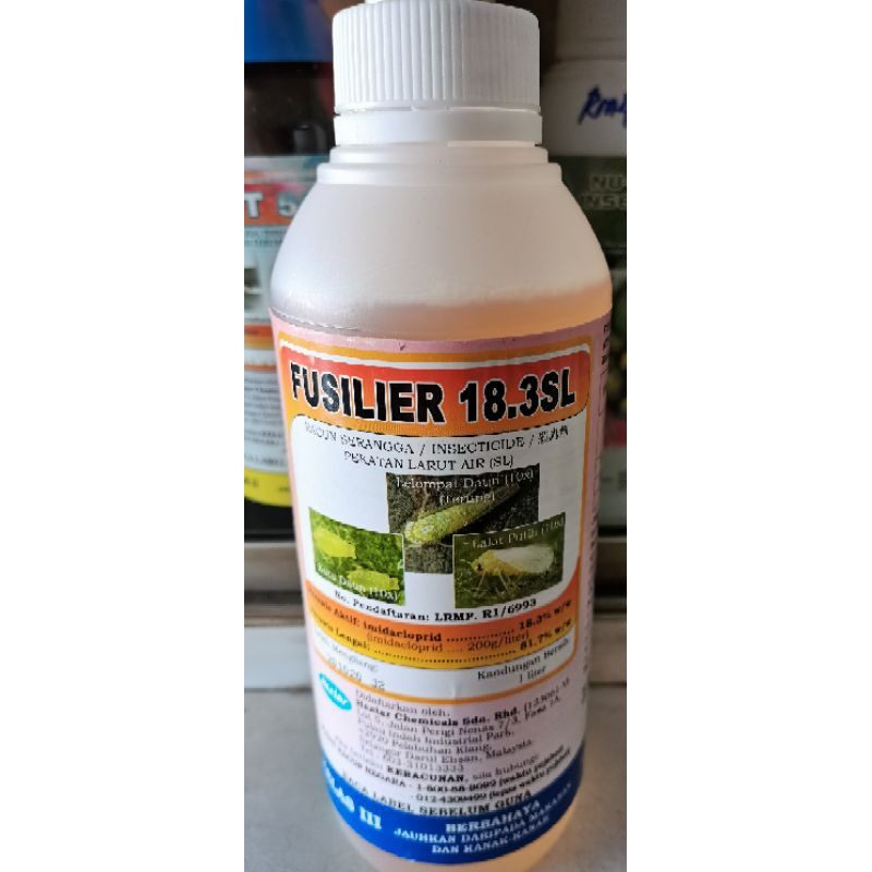 Fusilier 18.3SL 1Liter Imidacloprid 18.3 KUTU THRIP LALAT PUTIH | Lazada