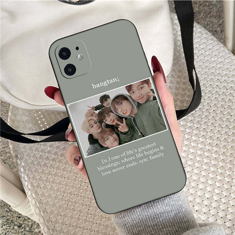 Soft Cover Silicone GTC22 BTS Bangtan Boys aesthetic Phone Case Samsung ...
