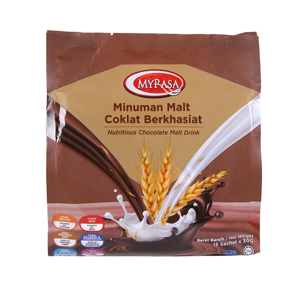 Myrasa Chocolate Malt 3in1 Drink (15s X 30g) | Lazada