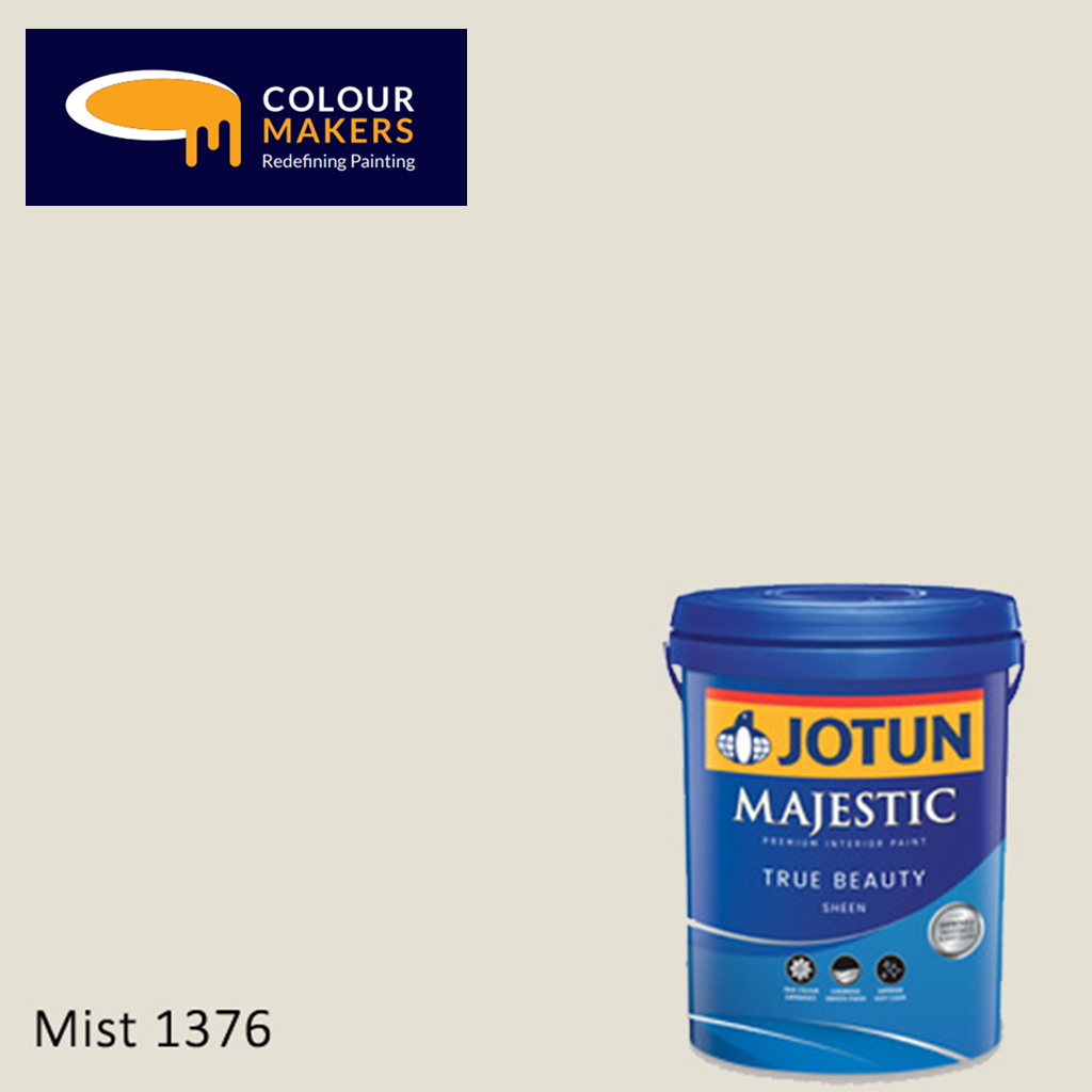 JOTUN MAJESTIC TRUE BEAUTY SHEEN 1376 MIST 20L | Lazada