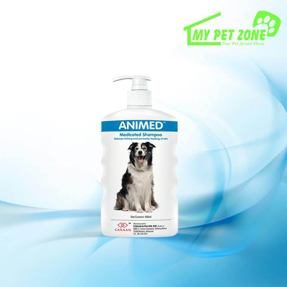 Canaan Animed Medicated Shampoo (Dog & Cat) 500ML | Lazada