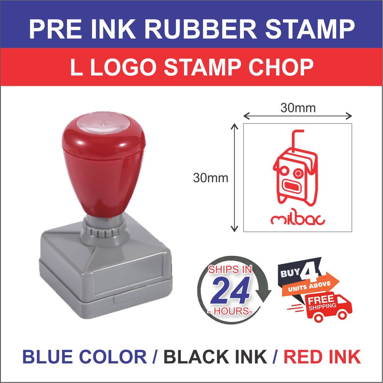 Rubber Stamp / Pre Ink Rubber Stamp / Self Ink Rubber Stamp / XXL Logo ...