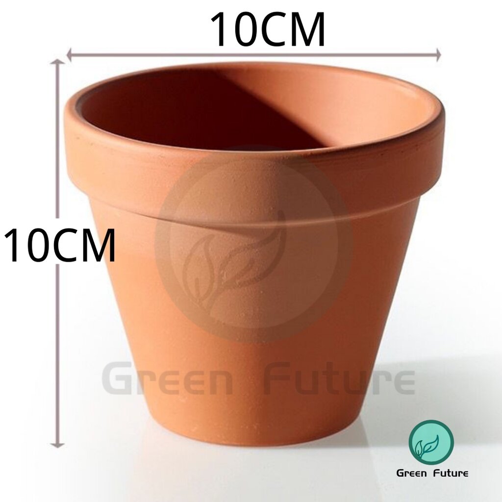 【5 SIZE BIG SERIOUS】 RED POTTERY CLAY POT SUCCULENT FLOWER POT ...
