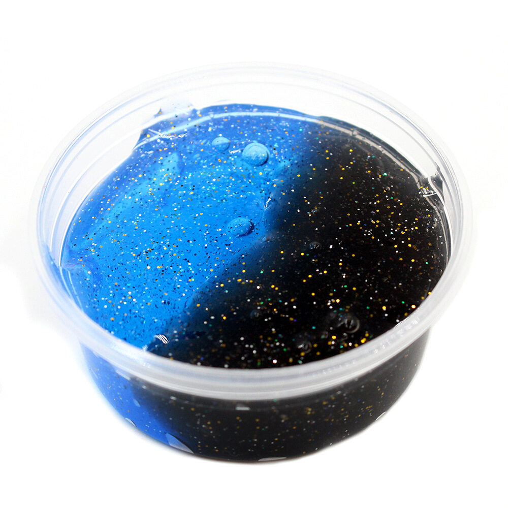 Slimeการจับคู่สีGradient MulticolorคริสตัลโคลนสีDIYดินน้ำมันพลาสติกของ ...