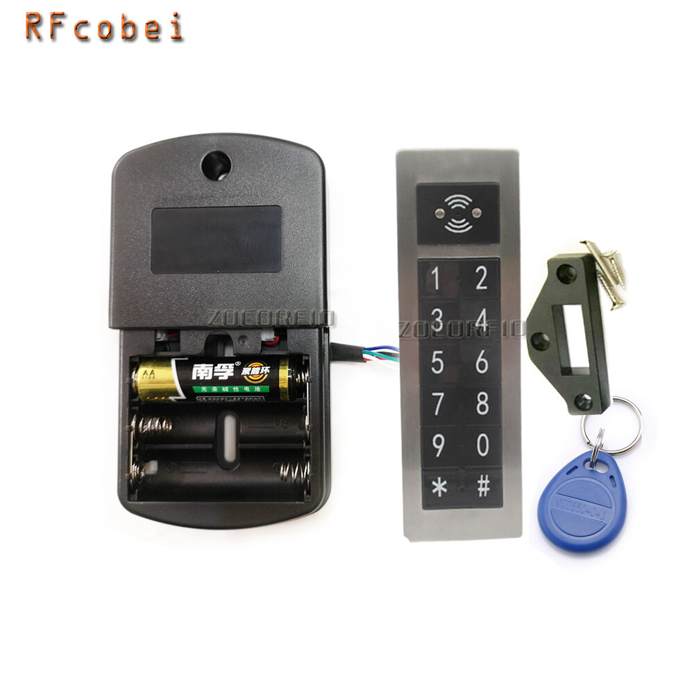 Metal 125Khz RFID&Password Keypad Number Cabinet Code Locks Intelligent ...