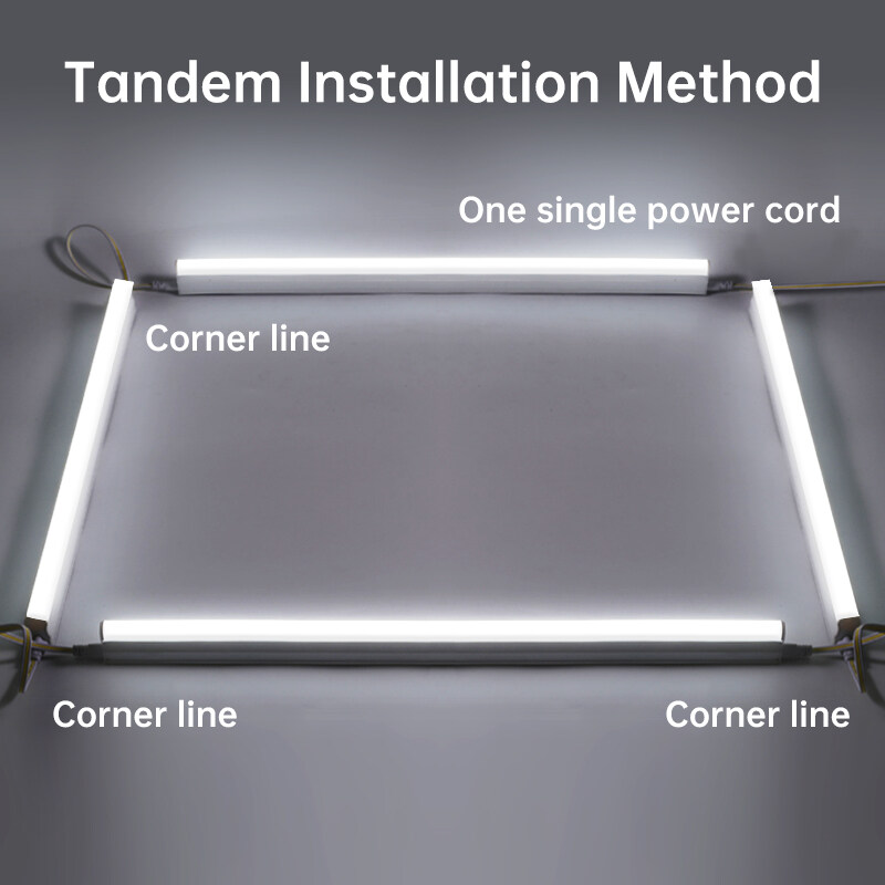 รับประกัน1ปี หลอดไฟ LED 10W T5T8โคมไฟสำหรับบ้านแสงพรีเมี่ยมนำแสงบาร์แสงเชิงพาณิชย์โคมไฟโรงรถแสง ...