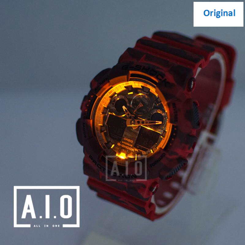 100% Original G Shock GA-100 Camouflage Patterns Series Watch GA100CM ...