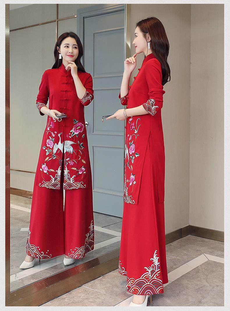 STANLEY Coco new Vietnam Aodai Chinese Styles Long Dress Qipao Chinese ...