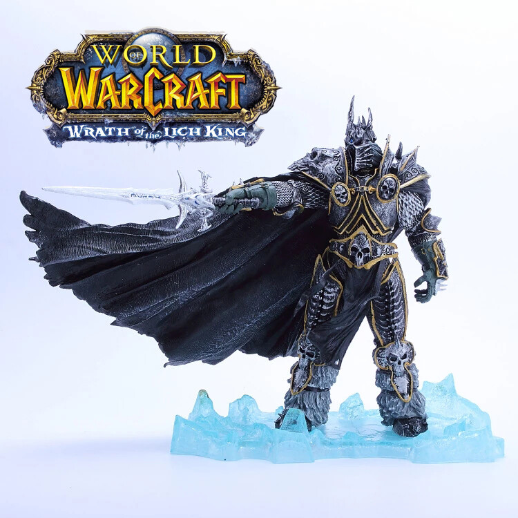 World of Warcraft Arthas Menethil The Lich King Action Figure Toy with ...