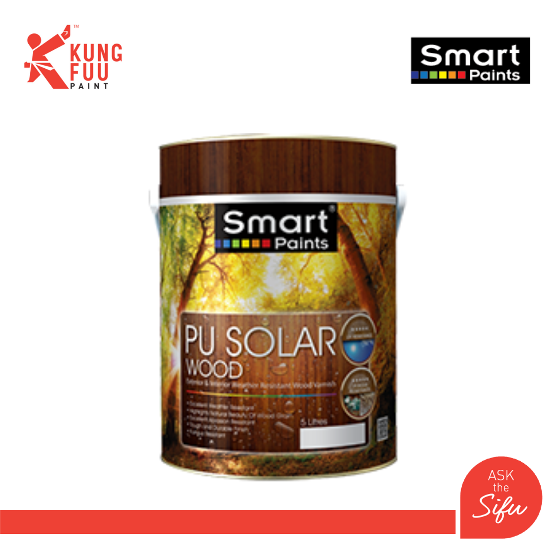 Smart Paint PU Solar Wood (Gloss) Color - 1Ltr / 5 Ltr [Part 1] | Lazada