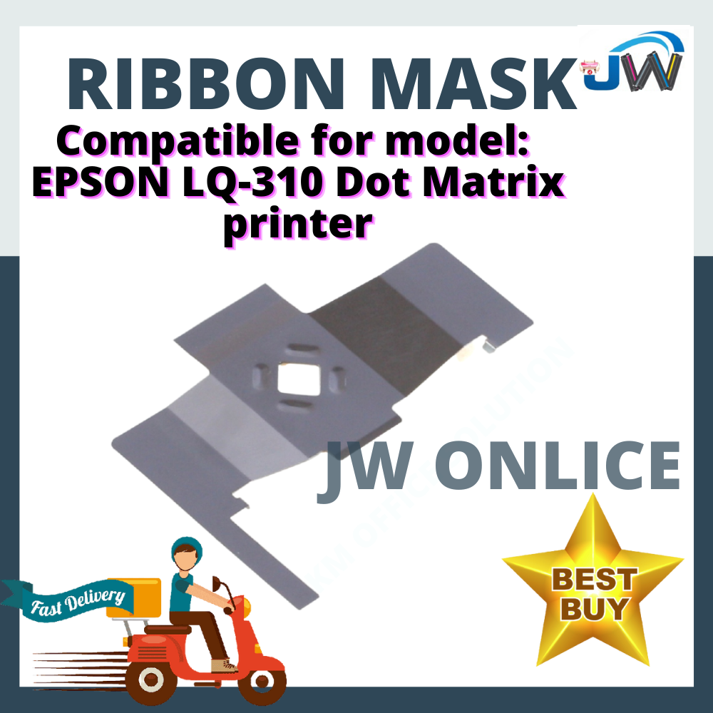 Dot Matrix Printer ORIGNAL EPSON Ribbon Mask LQ-310 LQ310 LQ300 LQ 300 ...