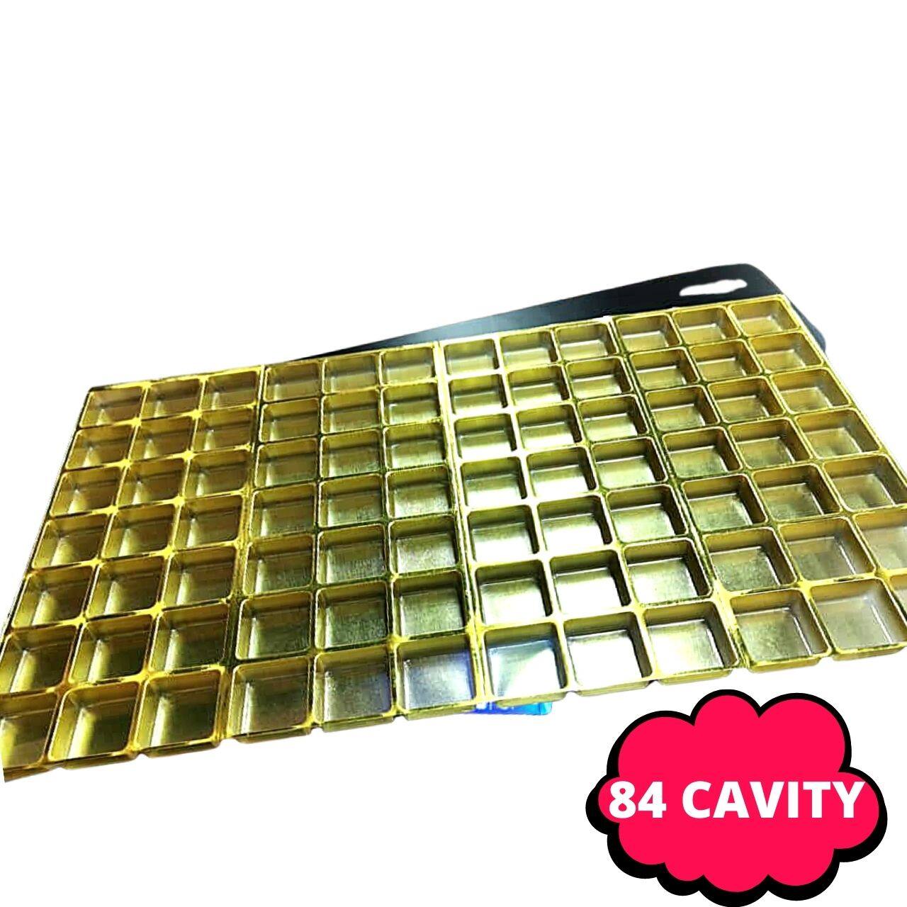 Plastic Cavities Tray (Gold) 1pc | 84 Cavity | 21 Cavity | Cavity Tray ...